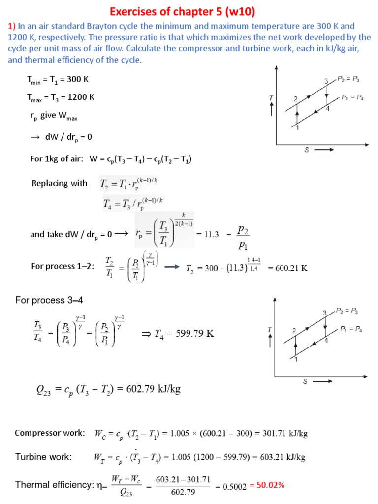Exercises of Ch5 (w10) - Answer | PDF