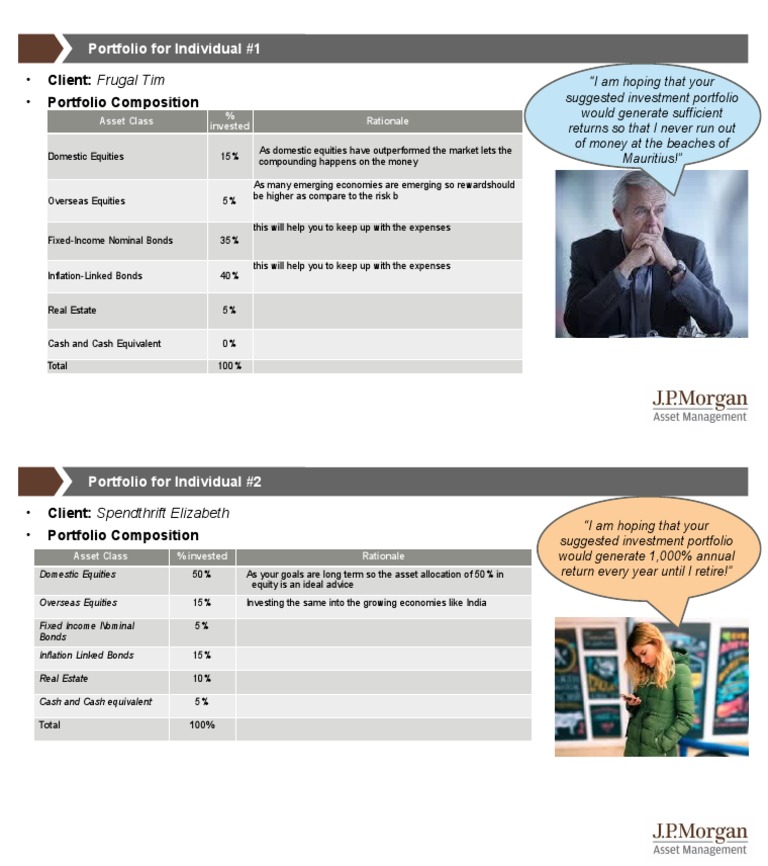 Individual Investment Portfolio Analysis | PDF | Fixed Income ...
