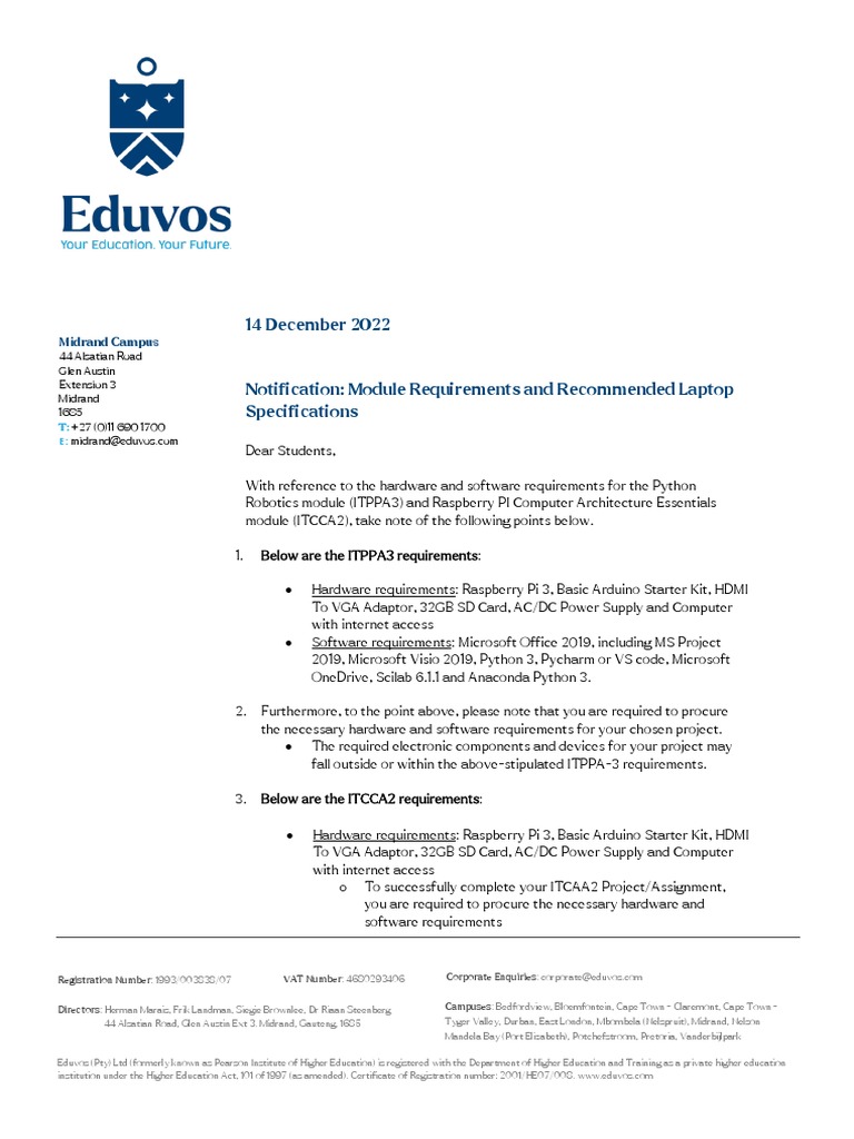 IT Faculty Student Letter | PDF | Computer Hardware | Computing