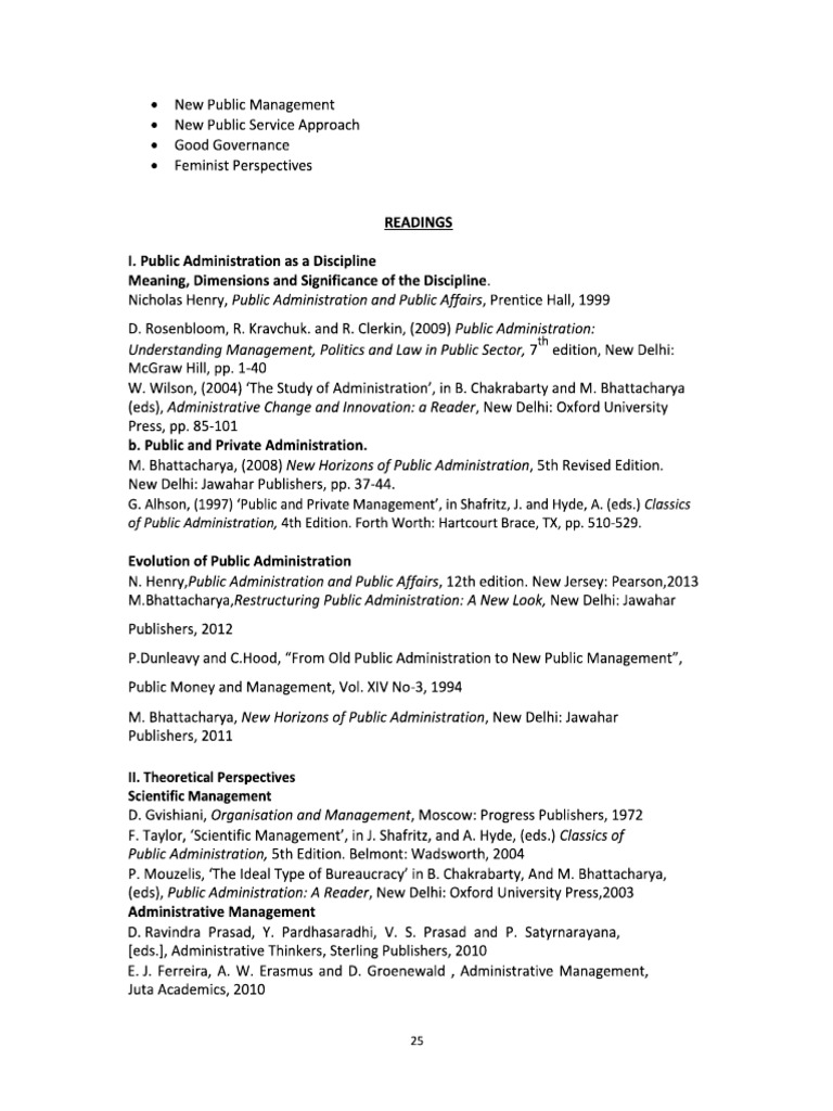Readings Pdf