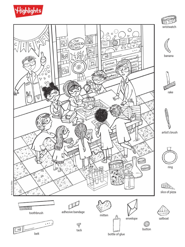 Printable Hidden Pictures 2021 | PDF