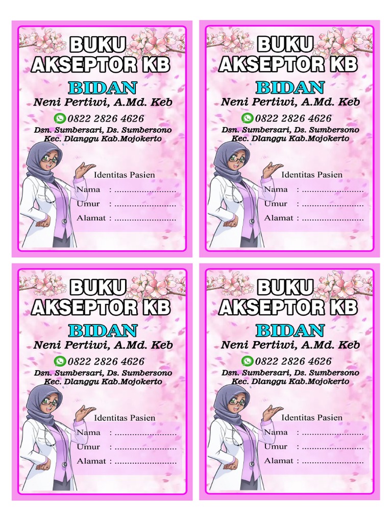 Buku Akseptor KB | PDF