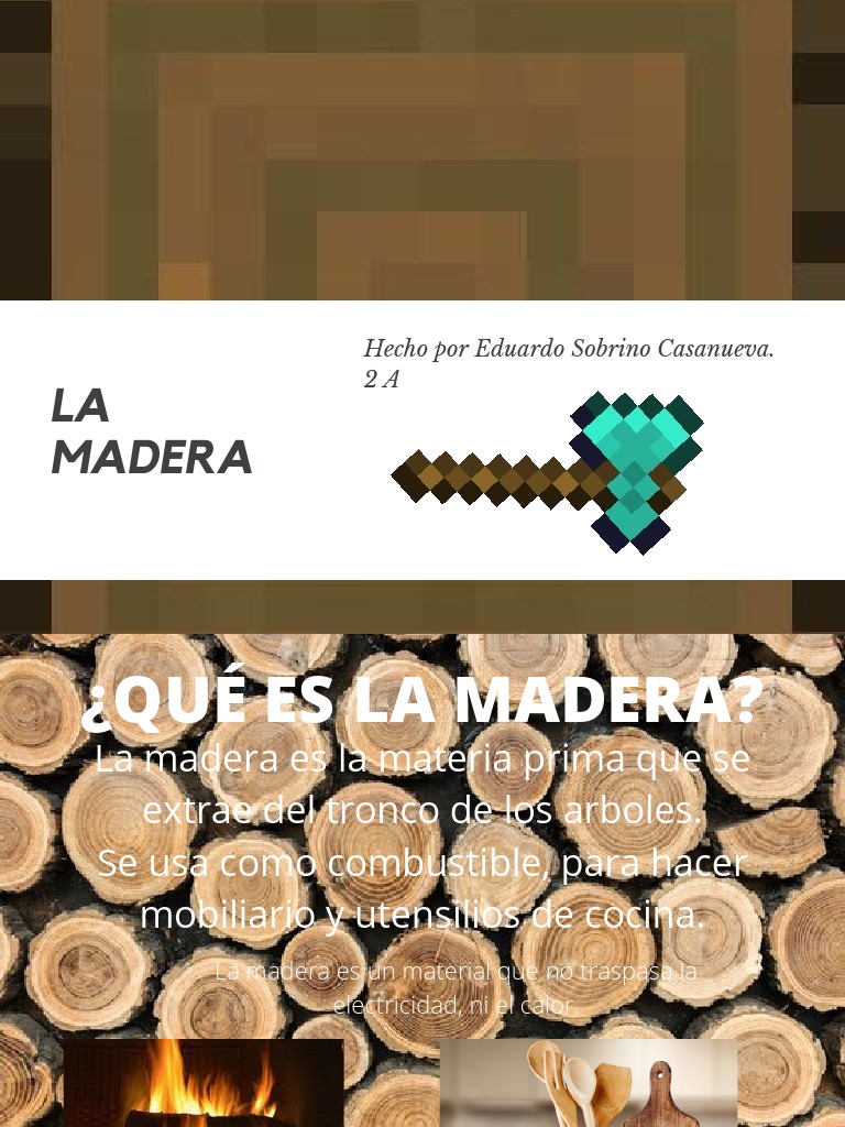 La Madera | PDF | Madera | Tallo de la planta
