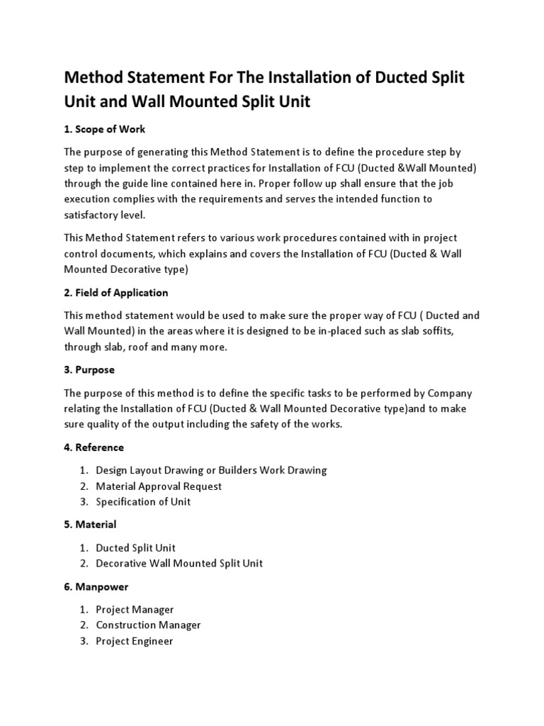 HVAC Installation Guide | PDF | Pipe (Fluid Conveyance) | Drainage