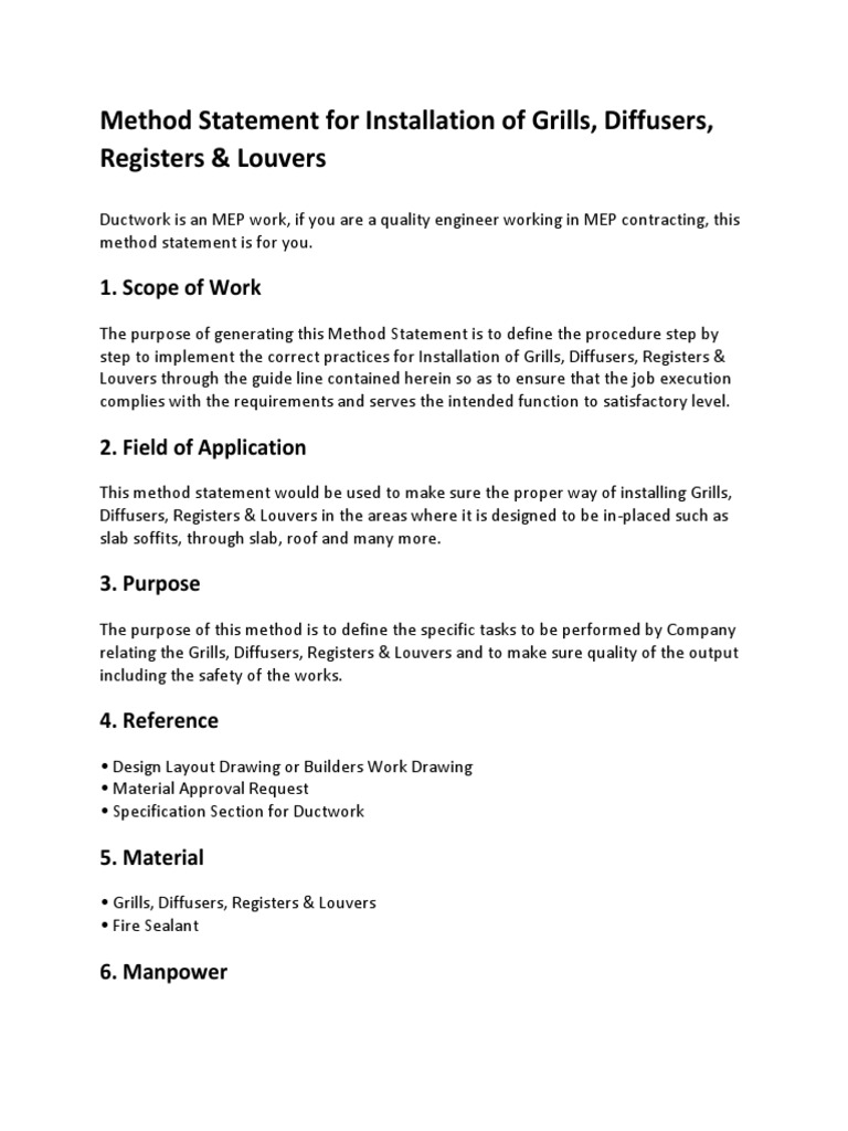 MOS Grills and Diffusers | PDF | Duct (Flow) | Equipment