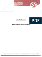 Method Statement For Installation of The CRAC Unit For | PDF | Quality ...