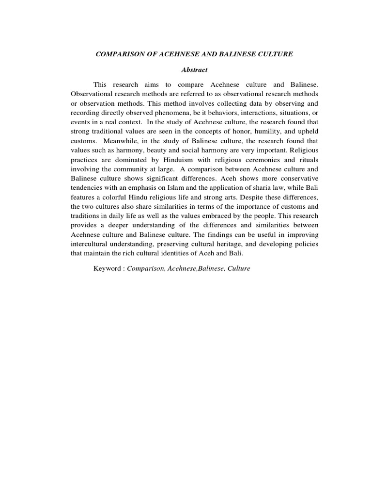 Ccu Artikel Comparison Culture | PDF | Communication | Nonverbal ...