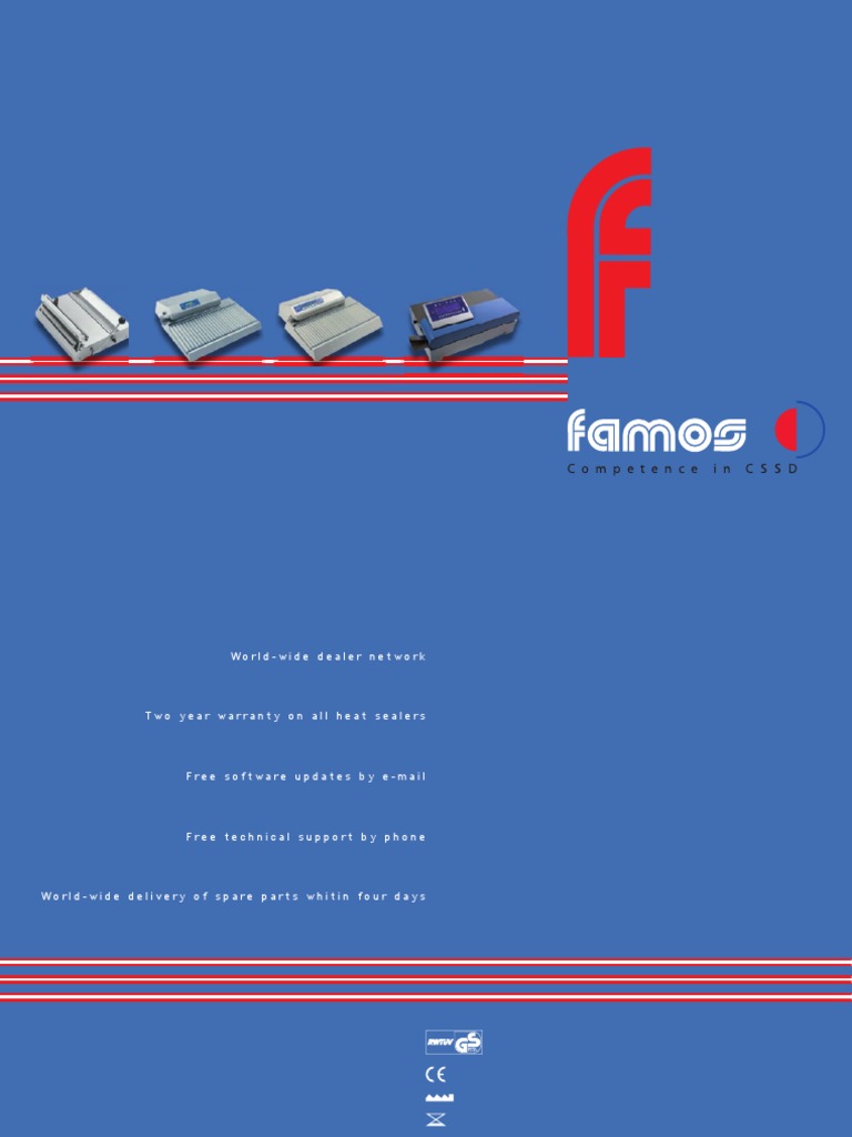 Famos Heat Sealers EN | PDF | Barcode | Computer Keyboard