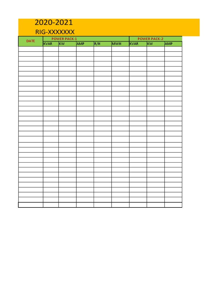 E2000-1 Load Pattern March 2021 | PDF | Electrical Engineering | Electricity
