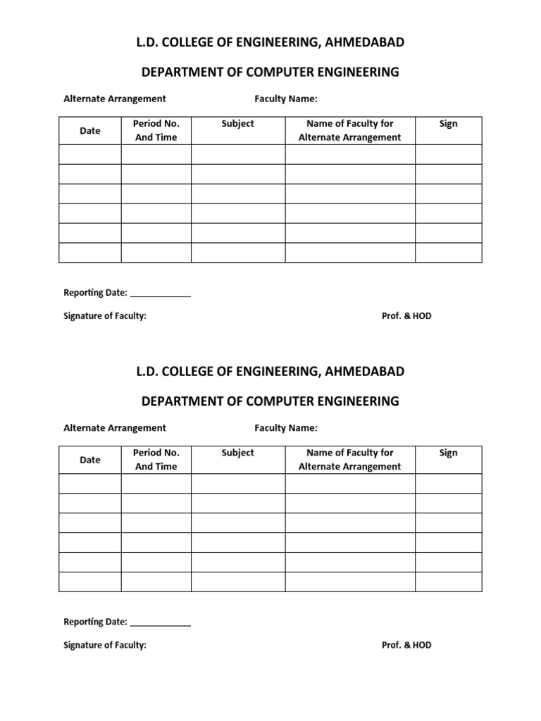 Load Adjustment Format Latest | PDF