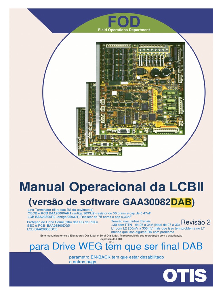 Manual LCBII - Rev.2 Anotações | PDF | Fonte de energia | Armazenamento ...