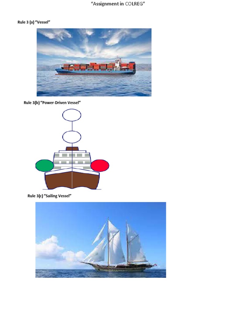 Assignment In COLREG Jerby PDF