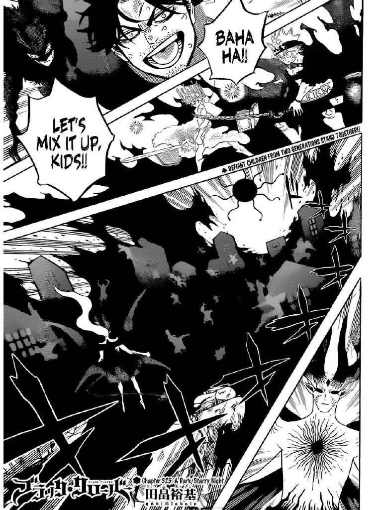 Black Clover - CH 325 @manga - Gallery | PDF