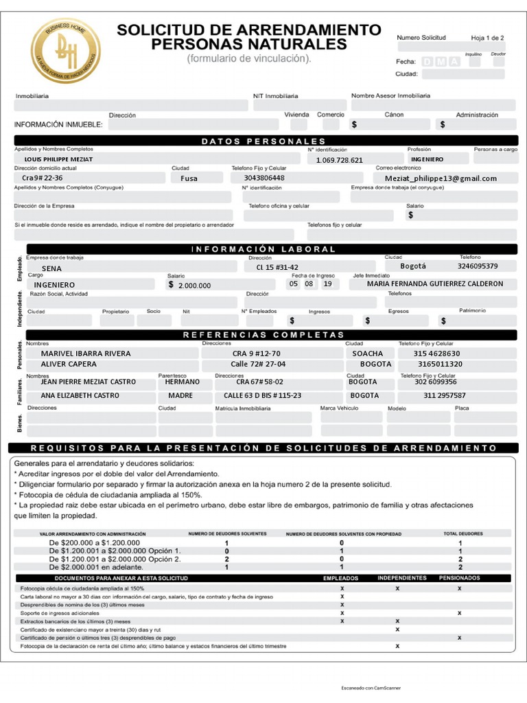 Formato Codeudor 2 | PDF