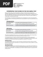 WIOA ABE ESL EFLs CASAS Score Ranges | PDF | English As A Second Or ...