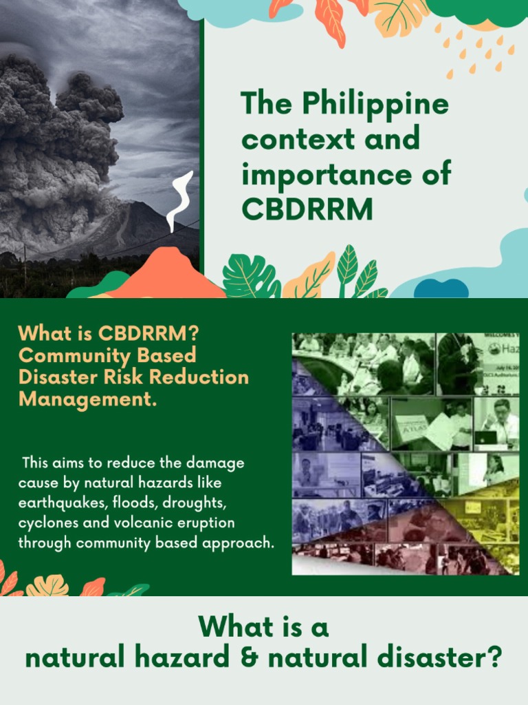 The Philippine Context and Importance of CBDRRM | PDF