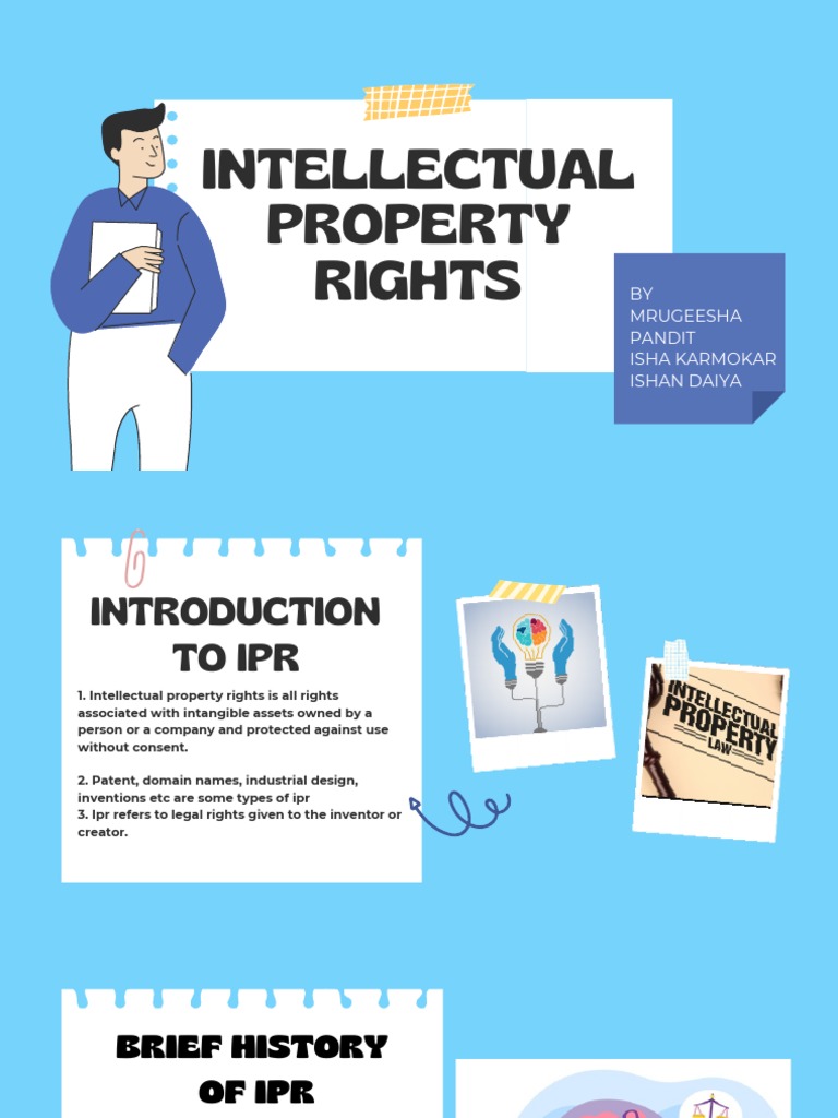 Intellectual Property Rights | PDF | Intellectual Property | Patent