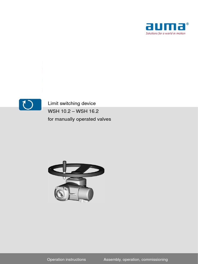 Mov Limit Switch Settings | PDF | Electrical Connector | Manufactured Goods