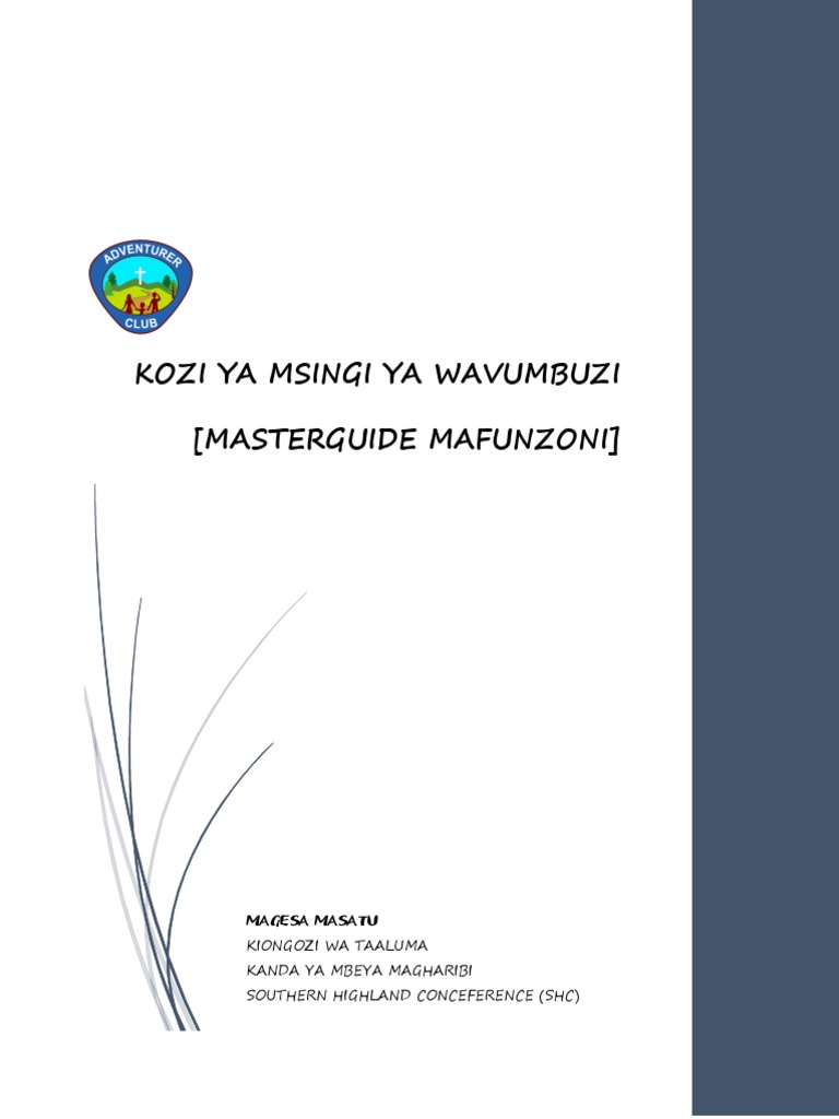 Kozi Ya Msingi Ac-1 | PDF