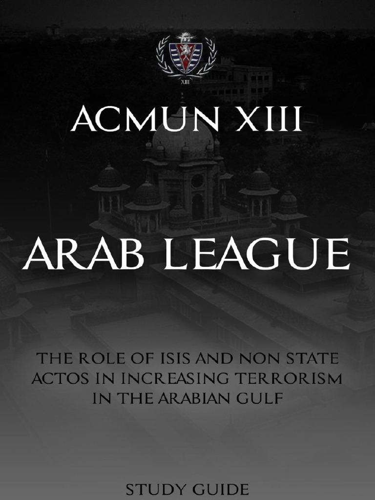 Arab League Study Guide | PDF | Islamic State Of Iraq | Al Nusra Front