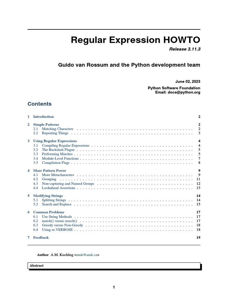 Howto Regex | PDF | Regular Expression | String (Computer Science) Howto Regex | PDF | Regular Expression | String (Computer Science)