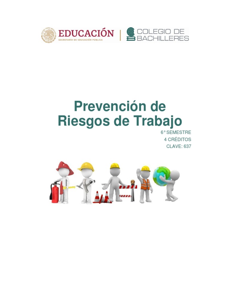 Prevencion De Riesgos De Trabajo Pdf Seguridad Y Salud Ocupacional