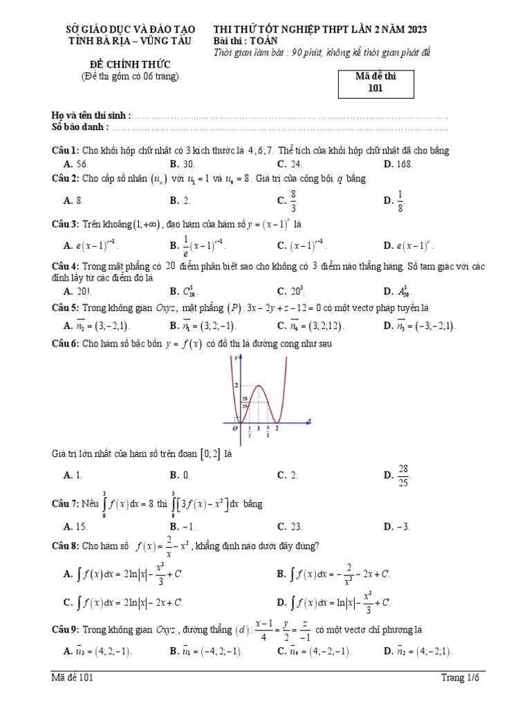 de-thi-thu-tot-nghiep-thpt-2023-mon-toan-lan-2-so-gddt-ba-ria-vung-tau | PDF