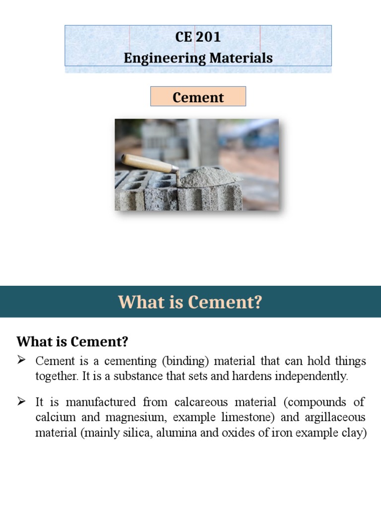 Cement-2 | Download Free PDF | Cement | Concrete