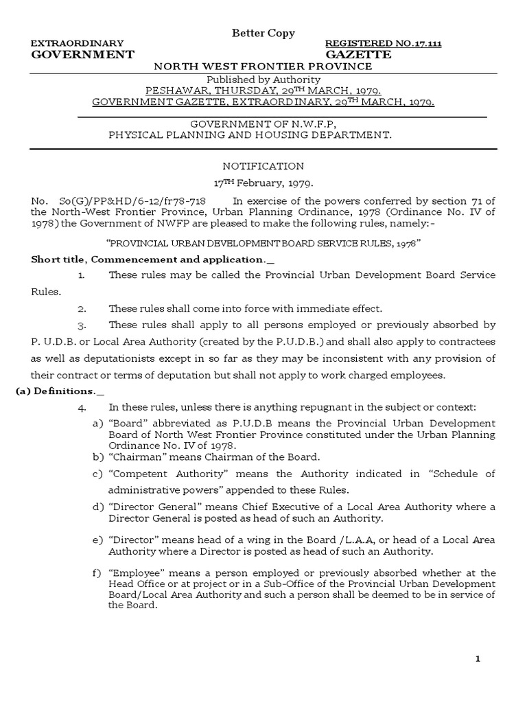 PUDB Rules | PDF | Employment | Pharmacist