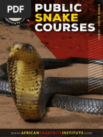 Snake Awareness Toolbox Talk | PDF