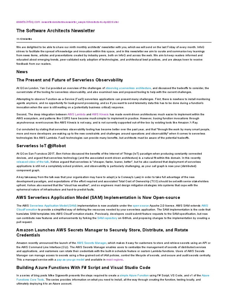 Issue 9 - Serverless. Case Study - Simple Serverless Ecommerce ...