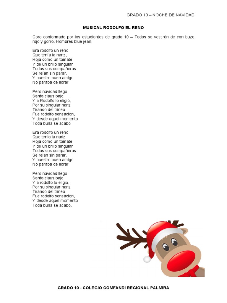 Musical Rodolfo El Reno | PDF