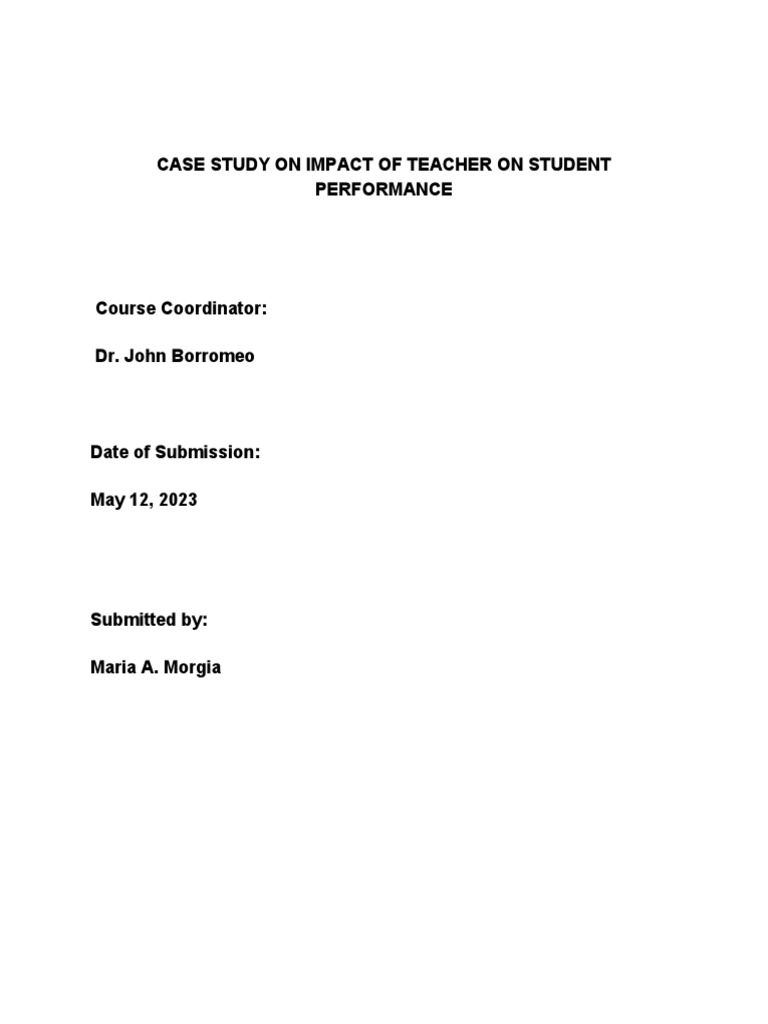 Case Study | PDF | Statistical Hypothesis Testing | Statistical ...