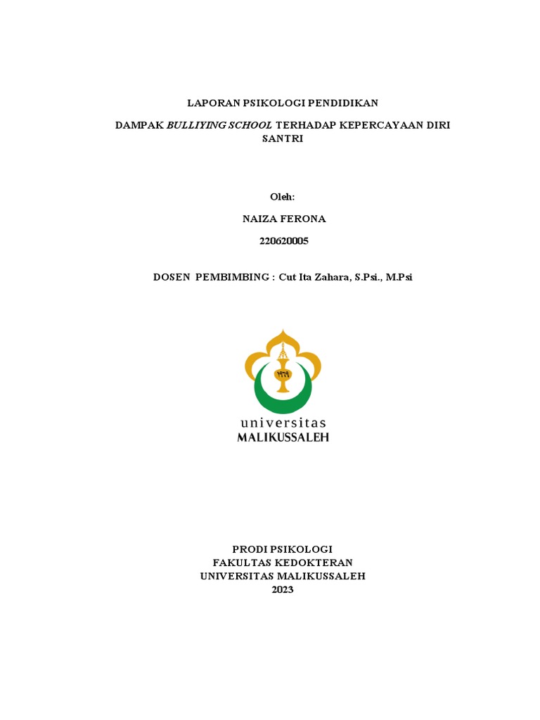 Contoh Laporan Kasus-1 | PDF