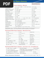 KCET_Formula_Sheet | PDF