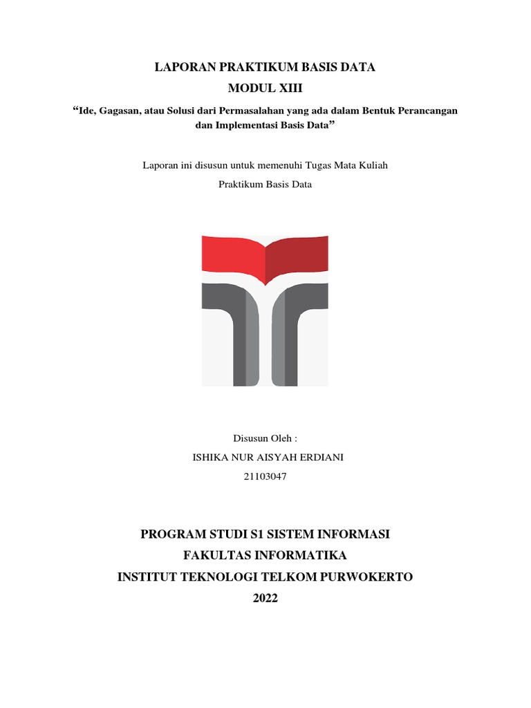 Modul 13 - 21103047 - Ishika Nur Aisyah Erdiani - SI-05-B | PDF