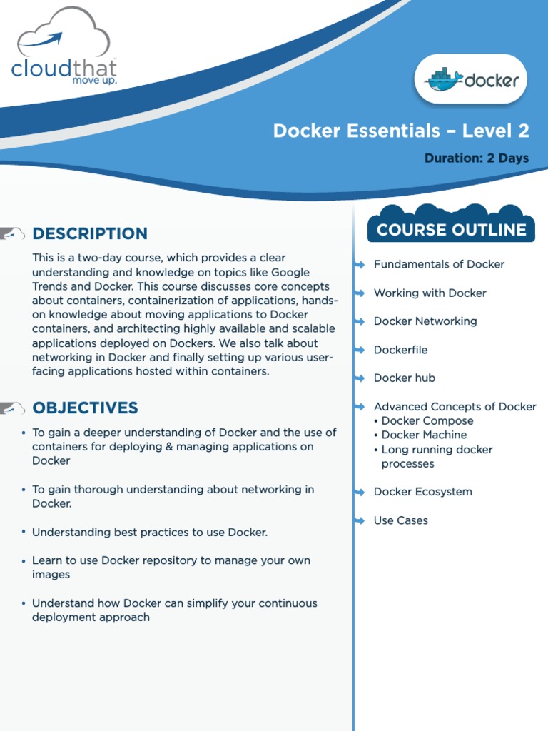 Docker Essentials-Level 2 | PDF | Cloud Computing | Application Software