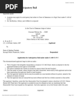 Adjournment Application Format | PDF