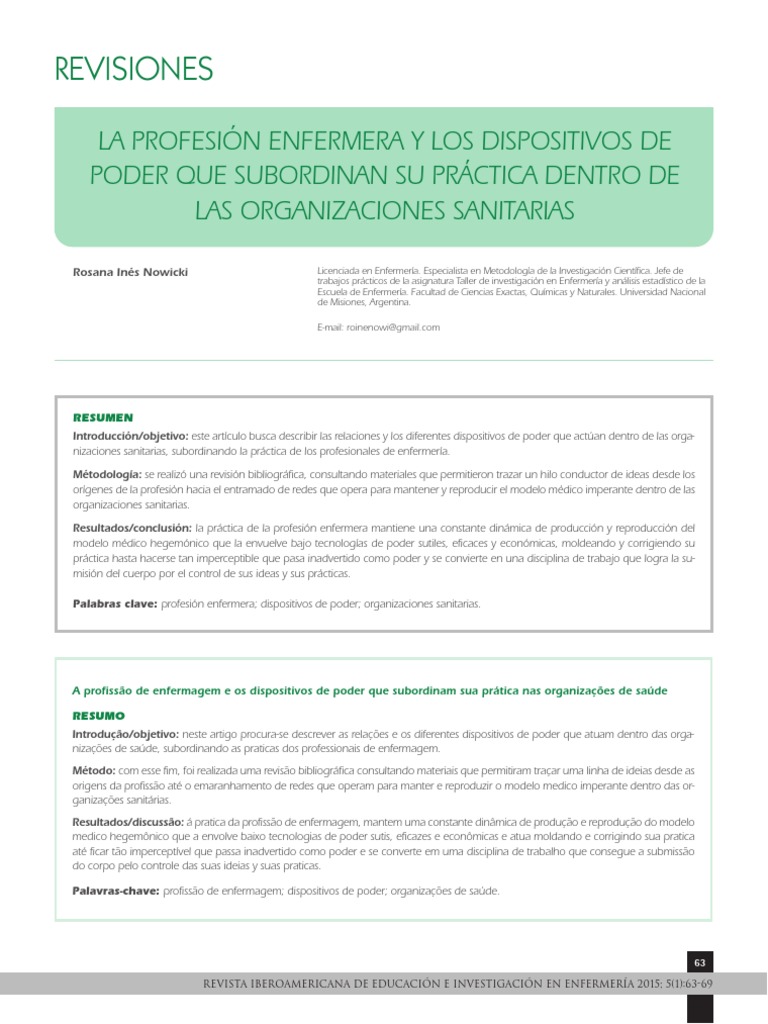 Modelo Medico Enfermeria | PDF | Enfermería | Medicina