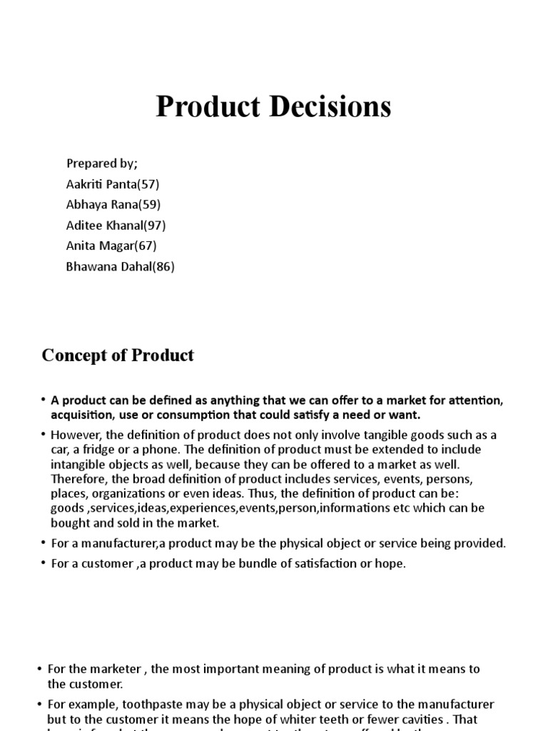 Product | PDF | Marketing | Product (Business)
