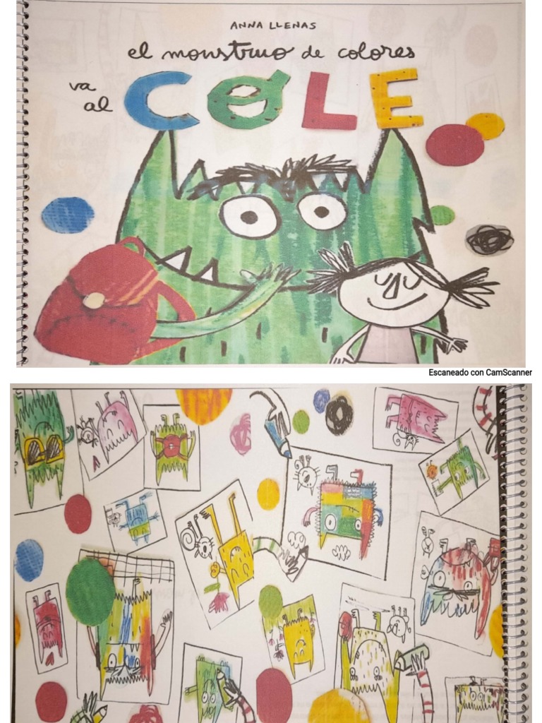 El Monstruo de Colores Va Al Cole | PDF