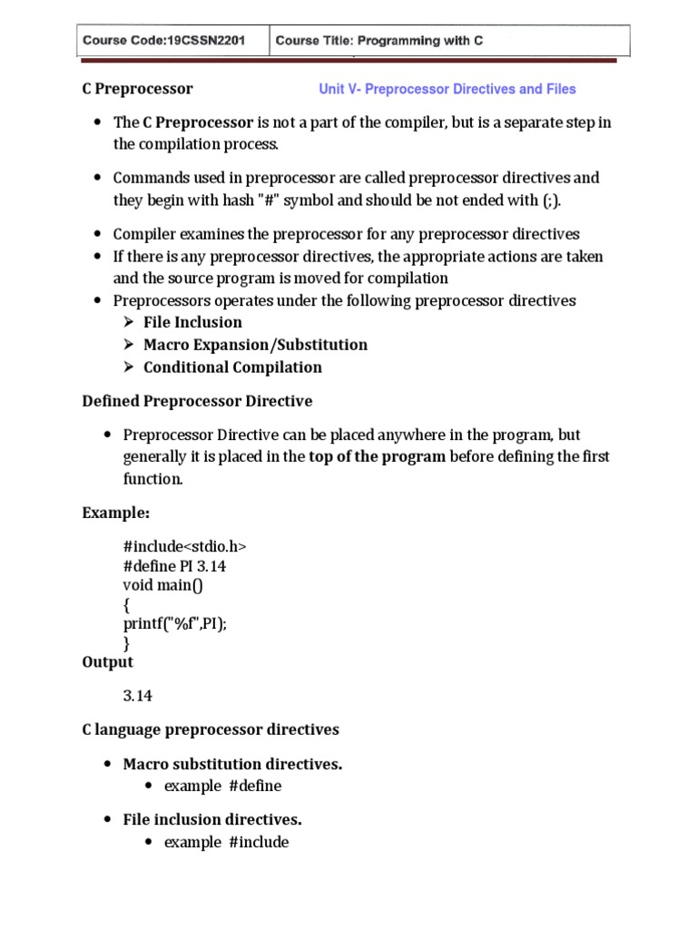 Unit 5 PWC | Download Free PDF | Parameter (Computer Programming) | Pointer (Computer Programming)