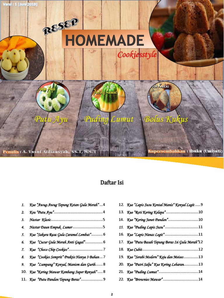 Buku Resep Makanan V2 | PDF
