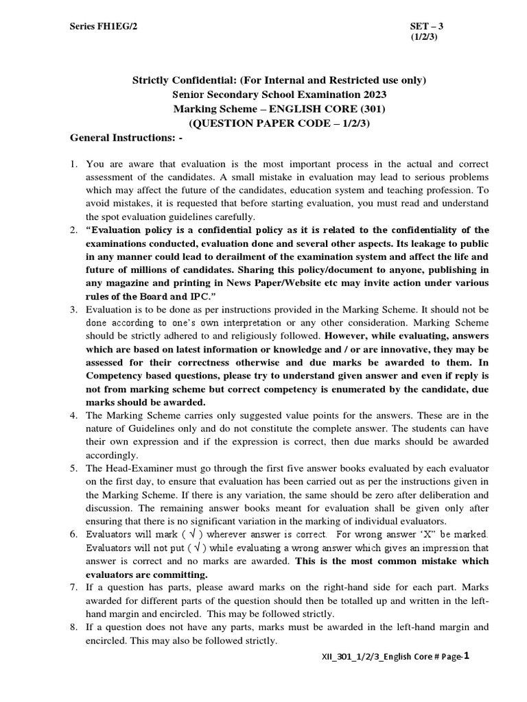 XII Sample Paper PDF | PDF | Evaluation | Résumé