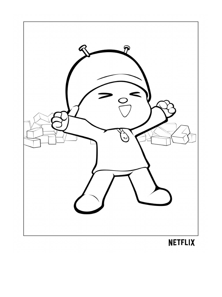 Netflix Coloring Page | PDF
