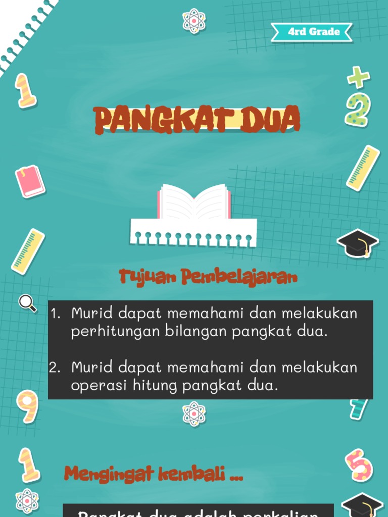 Pangkat 2 Dan Operasi Hitung Pangkat 2 | PDF