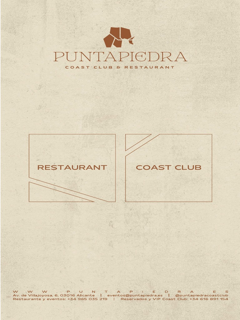PuntaPiedra Carta | PDF