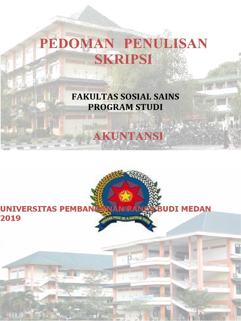 Panduan Skripsi Prodi Akuntansi Unpab 2019 | PDF