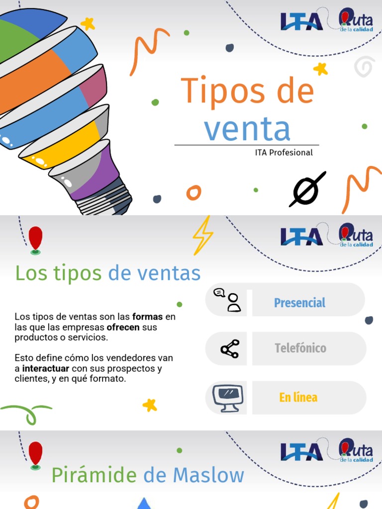 8 - Tipos de Venta | PDF | Marketing | Al por menor