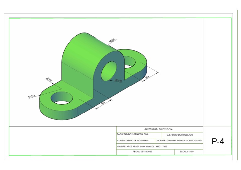 Ejercicio Modelado | PDF